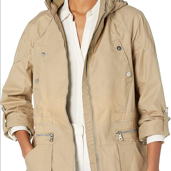 Sam Edelman | Jackets & Coats | Sam Edelman Medium Side Slit Anorak ...